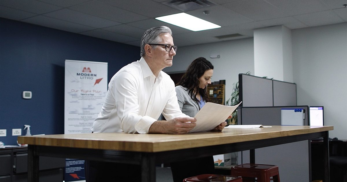 Modern Litho: At the forefront of print technology, a Kodak… | Kodak