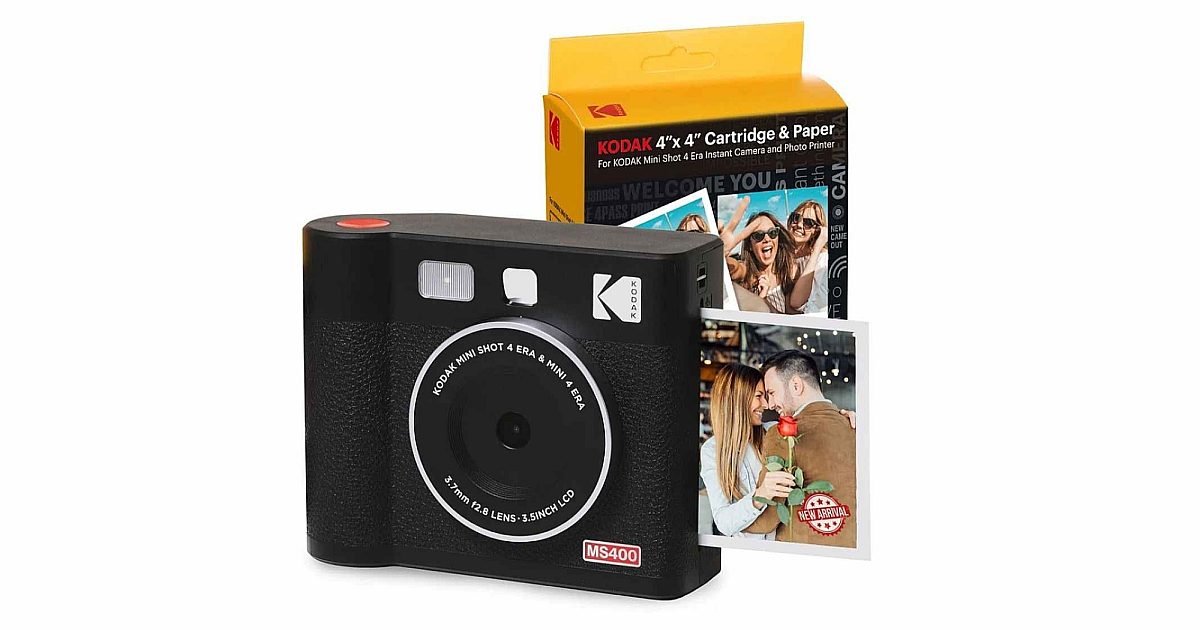 KODAK Mini Shot 4 Era Instant Camera and Photo Printer | Kodak