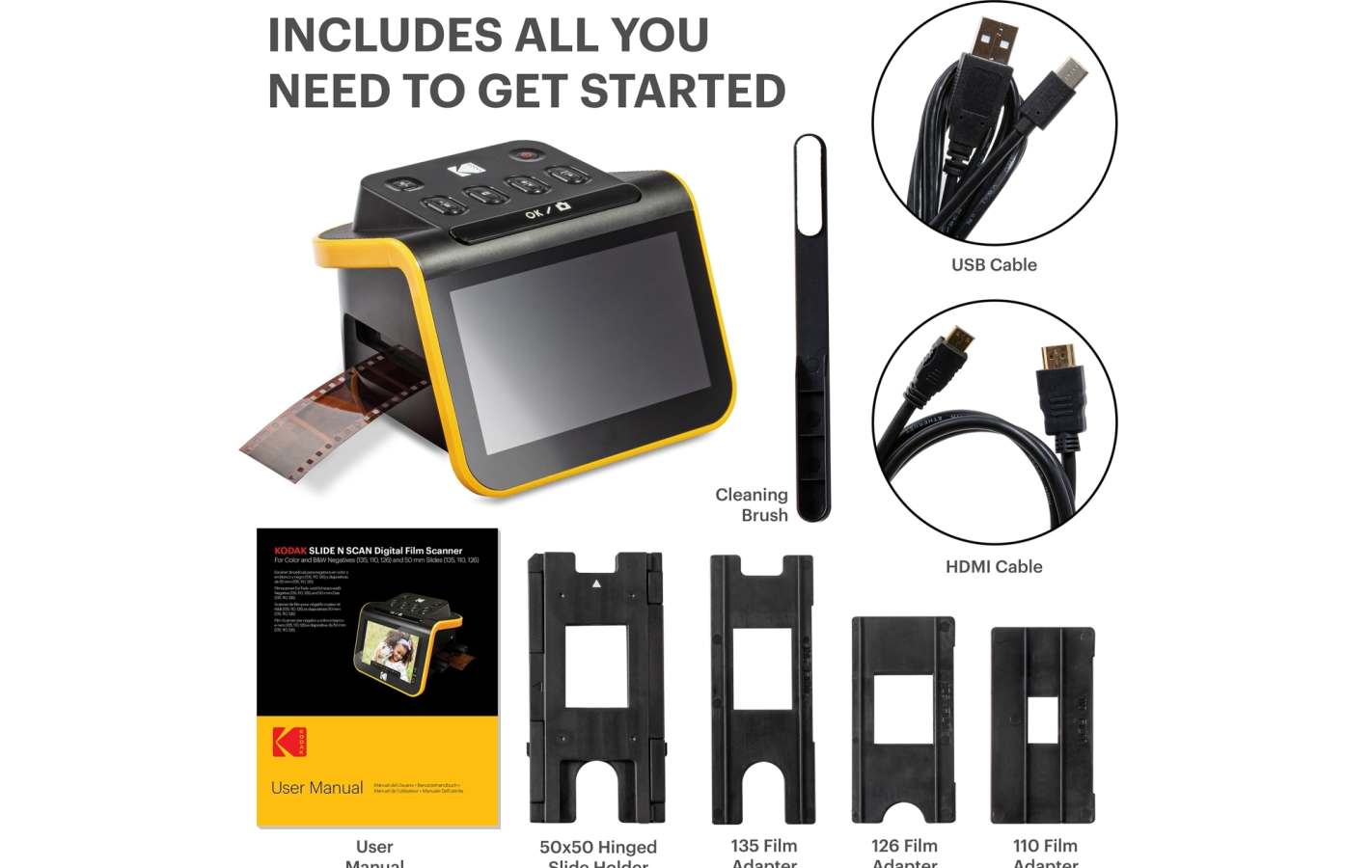 KODAK SLIDE N SCAN Digital Film Scanner | Kodak