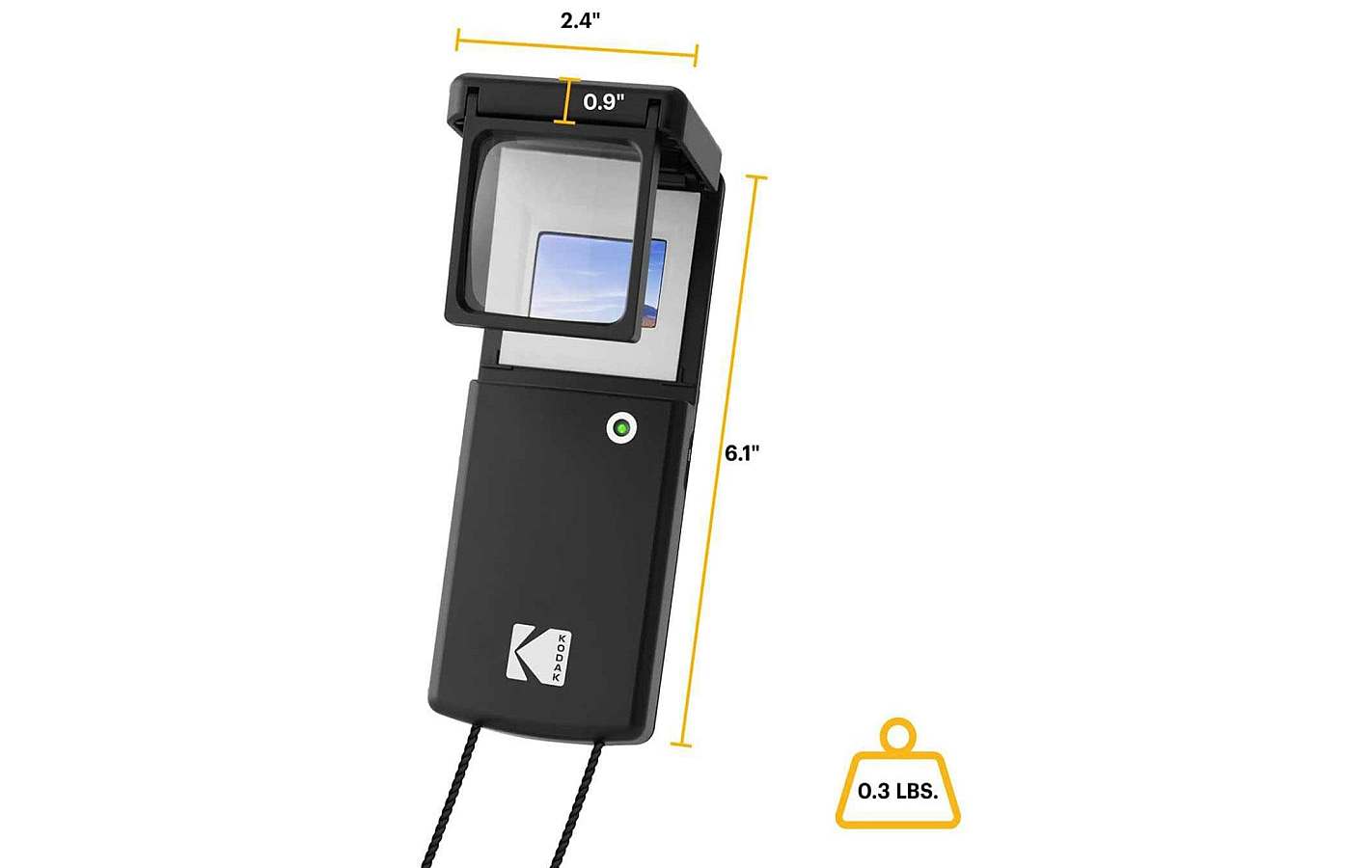 KODAK 1.8x Magnifying LED Slide Viewer | Kodak
