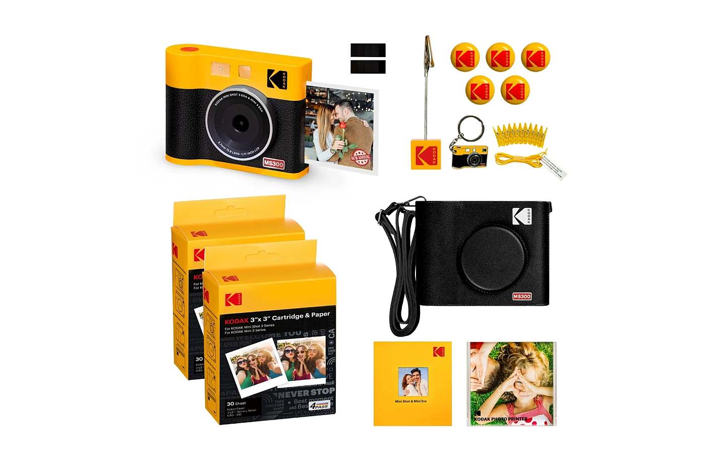 KODAK Mini Shot 4 Era Instant Camera and Photo Printer | Kodak