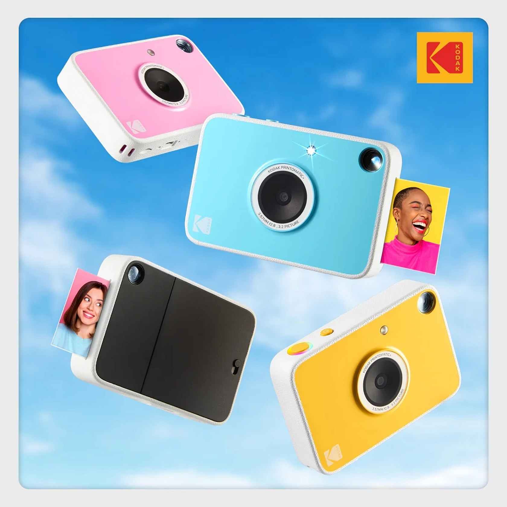 KODAK PRINTOMATIC+ Instant Print Camera | Kodak