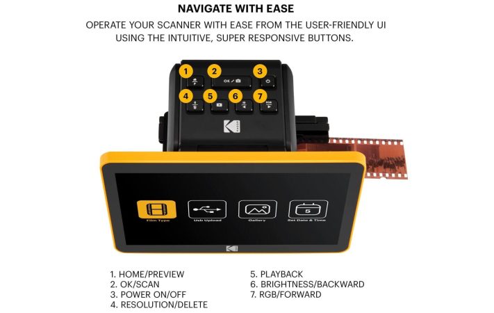 KODAK SLIDE N SCAN Digital Film Scanner | Kodak